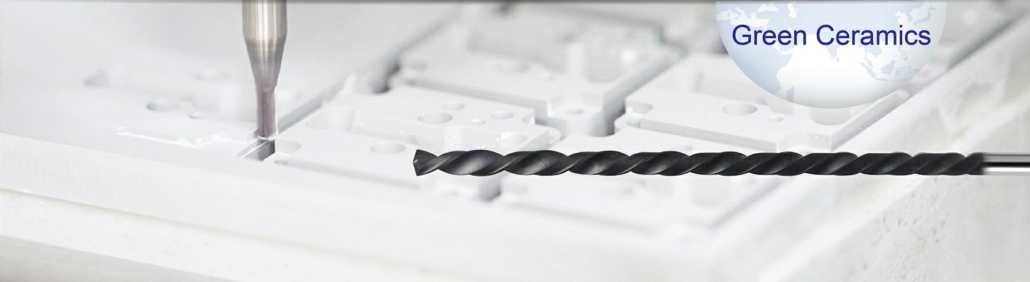 Tools for ceramic machining : Green stage / pre-sintered