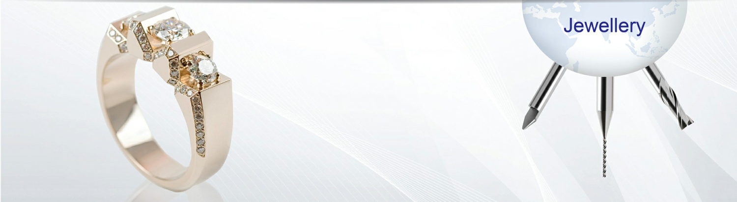 Micro End mills for Gold machining : Platinum, silver